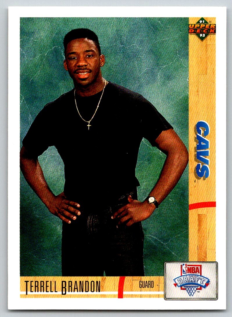 1991-92 Upper Deck Terrell Brandon #6 RC Cleveland Cavaliers | eBay