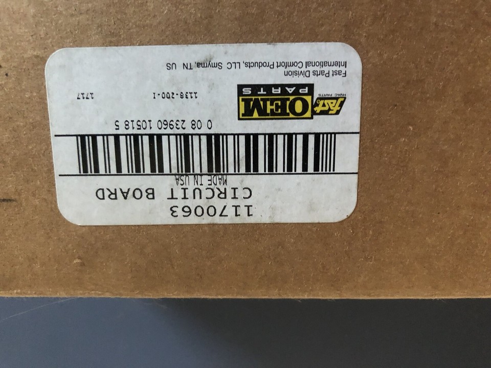 Honeywell ICP Heil Tempstar 1138-200 Fan Control Circuit Board 1170063 ...