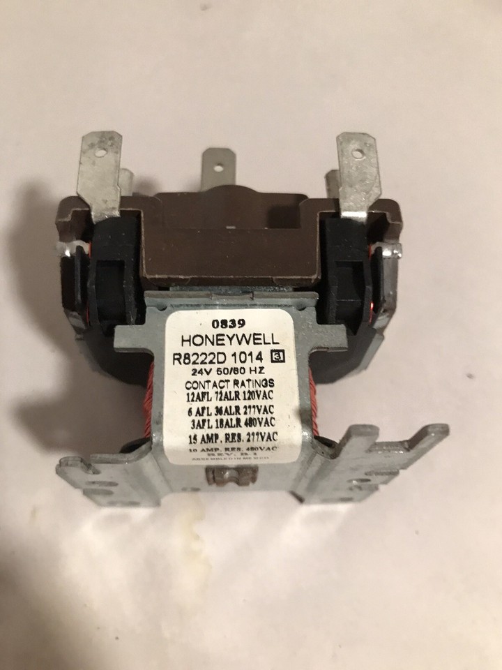 Honeywell Tradeline R8222 D 1014 DPDT Switching Relay. New Old Stock. C ...