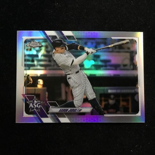 2021 Topps Chrome Update Refractor #ASG-23 Aaron Judge New York Yankees ...