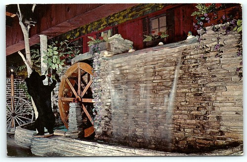 Postcard IL Gurnee The Rustic Manor Restaurant Old Mill Cocktail Lounge ...