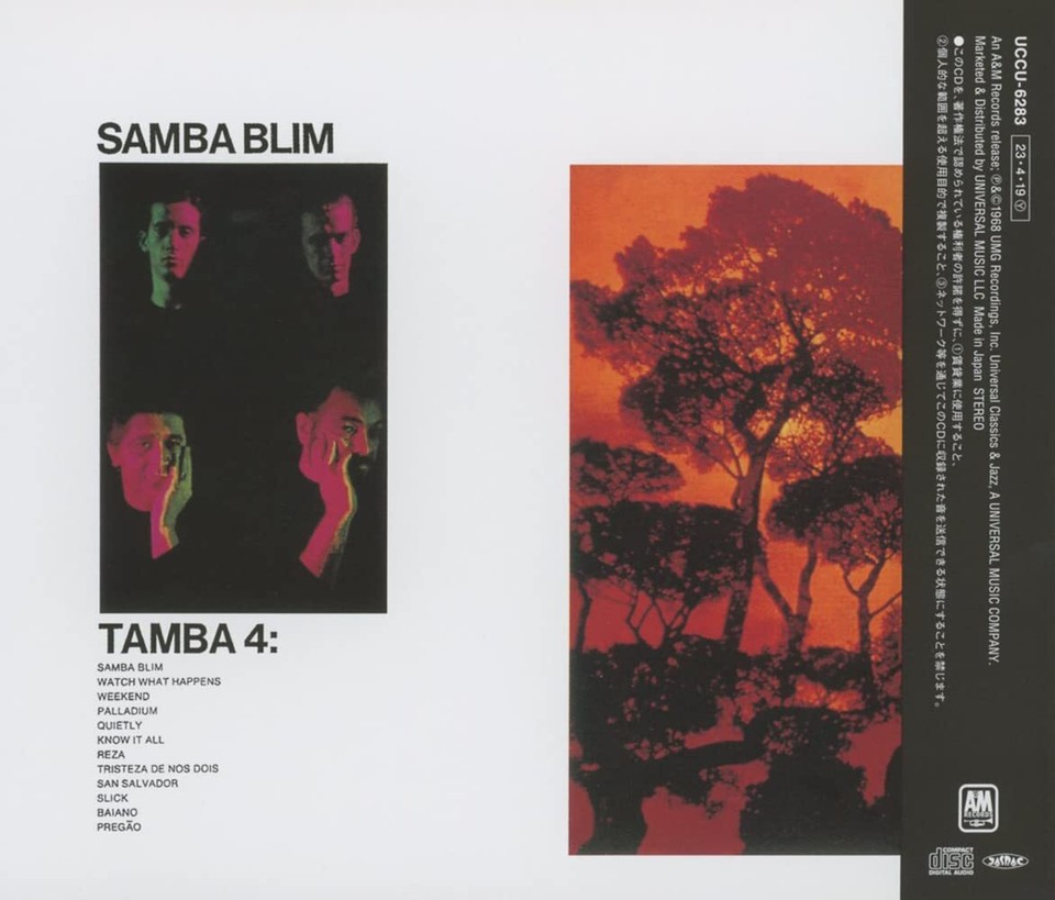 Tamba Trio Samba Blim - SHM (CD) 4988031558317 | eBay