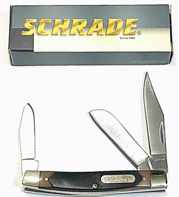 SCHRADE OLD TIMER MIDDLEMAN STOCKMAN KNIFE SCH34OT | eBay