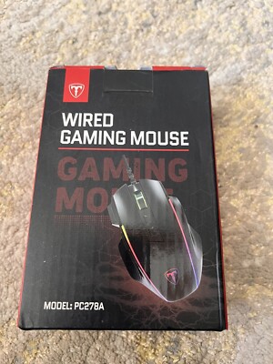 Pictek Wireless Gaming Mouse LED Optical Sensor Model: PC280A/10000 DPI ...