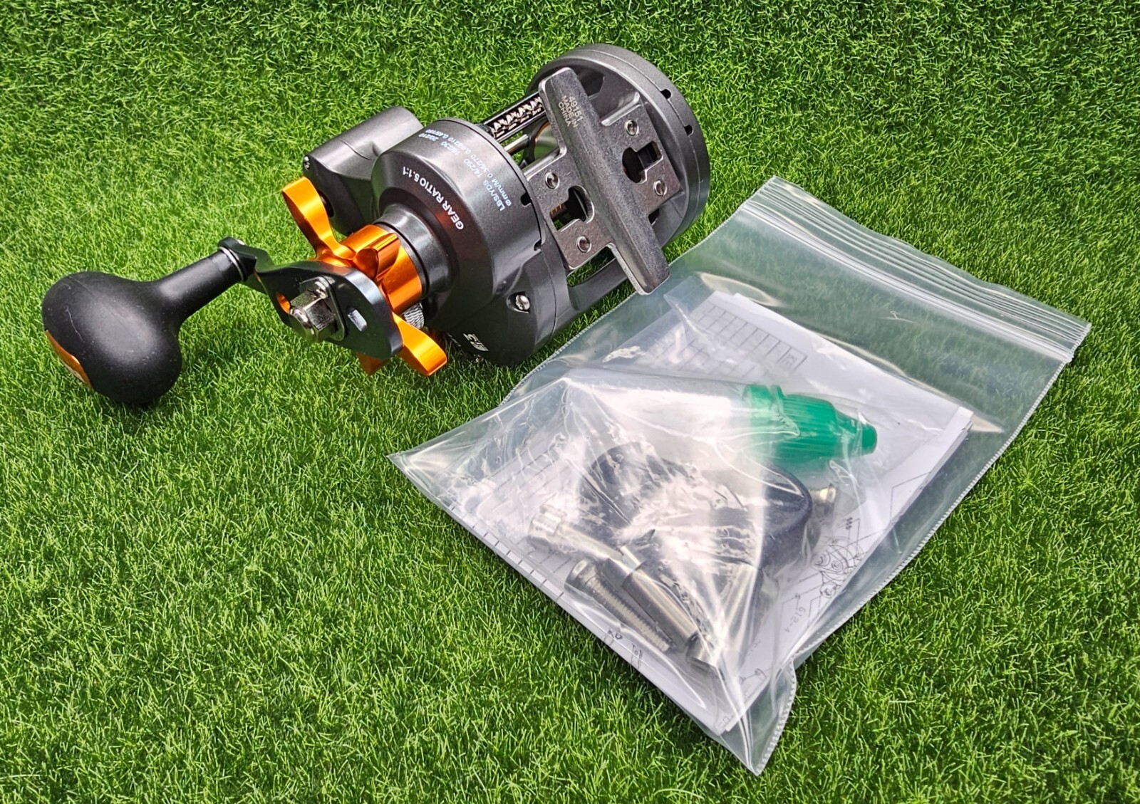 Okuma #CW-203D Cold Water Line Counter 5.1:1 Conventional Reel, Right ...