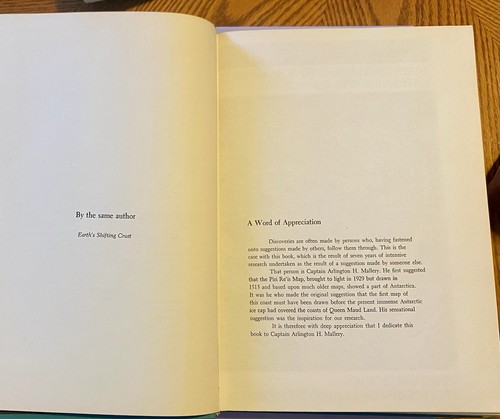 Maps of the Ancient Sea Kings / Charles Hapgood / First Edition 1966 ...