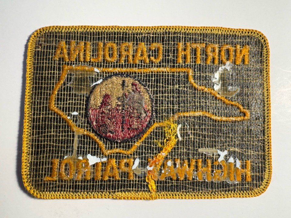 North Carolina Highway Patrol Shoulder Patch | eBay