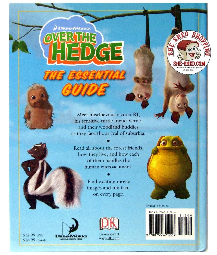 Over the Hedge Essential Guide by Simon Jowett and Dorling Kindersley ...