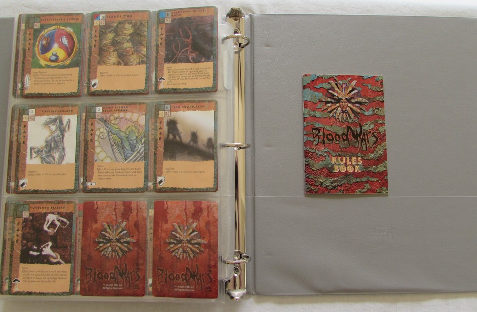 Blood Wars CCG TCG Card Game Complete Base & Chase Set The Lady of Pain ...