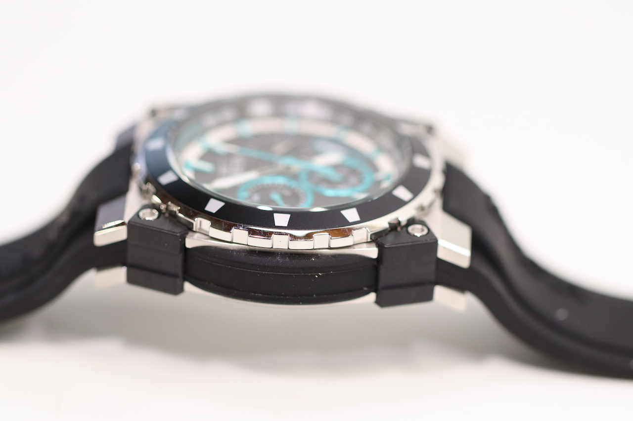 Invicta Men's S1 Rally Quartz 100m Stainless Steel/Black Silicone Watch ...