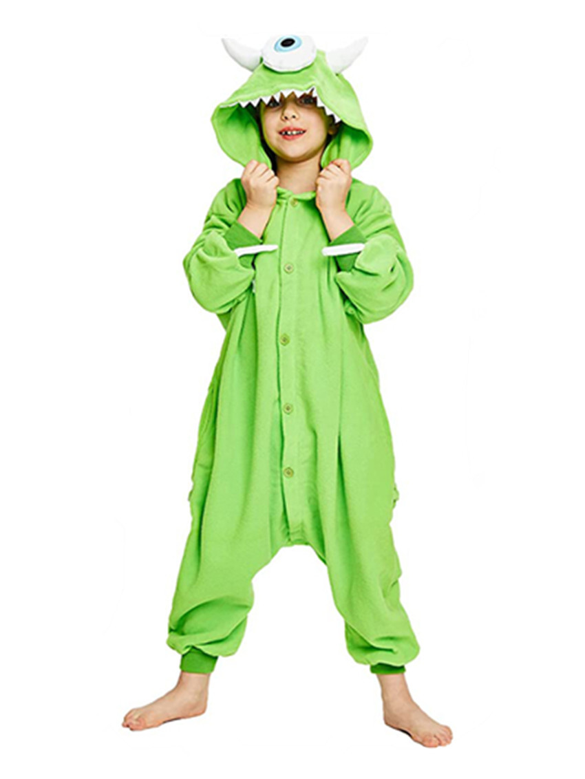 BO-E1 Boys Girls Monster's Inc Mike Wazowski Book Week Costume | eBay