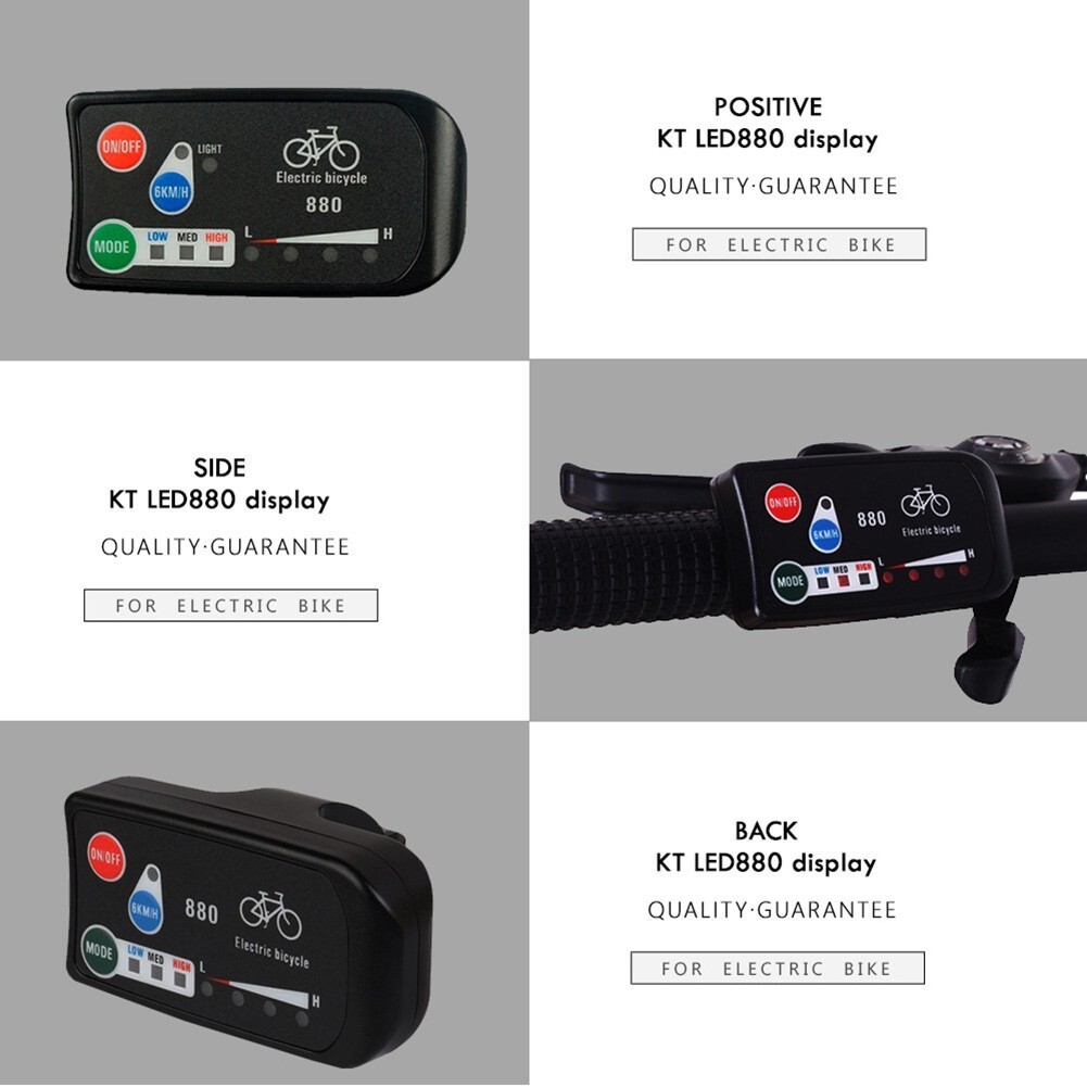 LED Display Control Panel for Electric Bikes with Copy Data Parameter ...