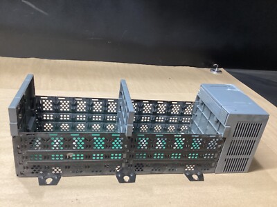 ALLEN BRADLEY 1746-A10 SER B 10 SLOT RACK 1746-P2 SERIES C POWER SUPPLY ...