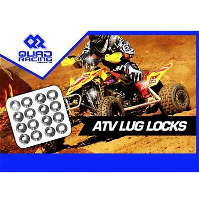 Universal ATV Quad Locking Lug Locks Nuts Suzuki LTZ 400 Quadsport 03 ...