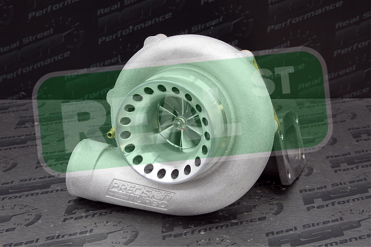 Precision Turbo SP 5858 CEA Billet 600hp Journal Bearing T3 V Band .82 ...