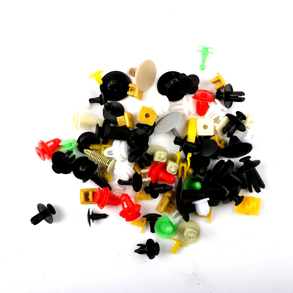 200X Auto Retainer Push Pin Rivet Clip Mouldings Trim Fastener ...