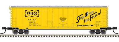 Atlas N Scale Frisco SLSF #6110 GA 50' RBL Plug Door Box Car 50-005-704 ...