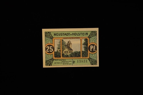Dr Jim Stamps Banknote Neustadt in Holstein Germany Gutschein 25 ...
