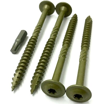 TIMBERFIX TORX WAFER HEAD SLEEPER FASTENER LANDSCAPE SCREWS - ALL ...