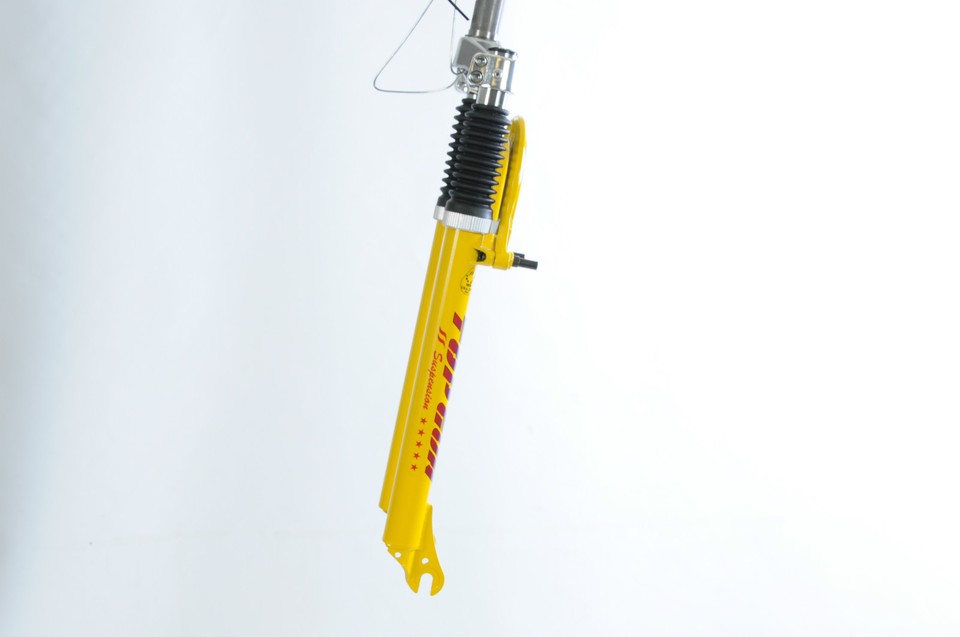 1” STEERER 155mm TOP GUN SUSPENSION FORK 700c TREKKING HYBRID BIKE ...