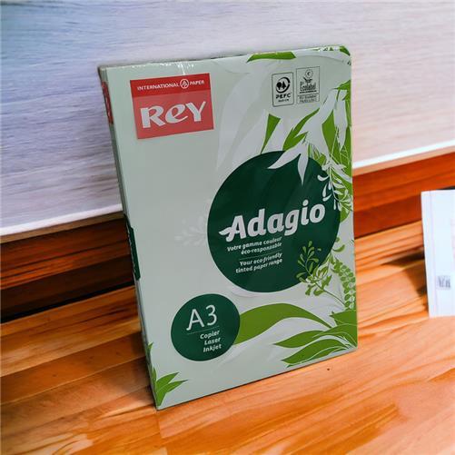 REY Adagio Coloured Paper A3 A4 80/120/160gsm Blue Red Green Yellow ...