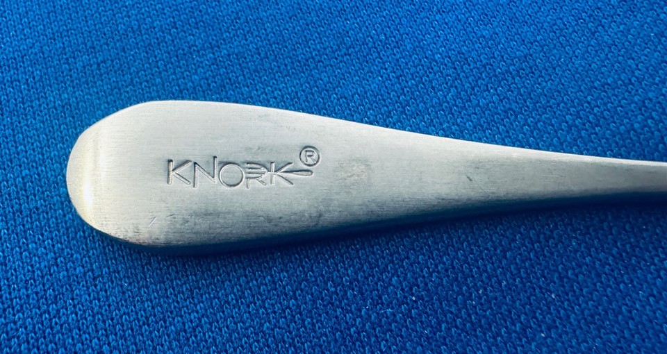Knork ORIGINAL MATTE Stainless Flatware - Five Oclock Teaspoon 6 1/8 ...