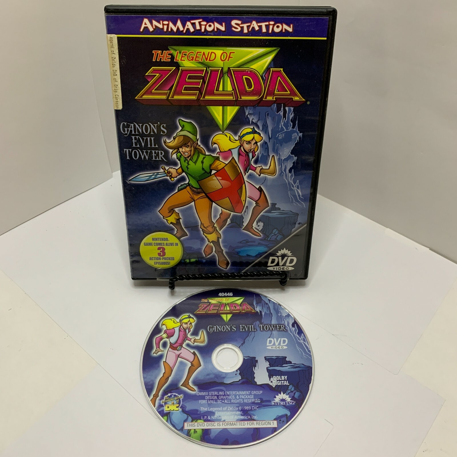 The Legend of Zelda - Ganons Evil Tower DVD Animation Station. RETRO ...