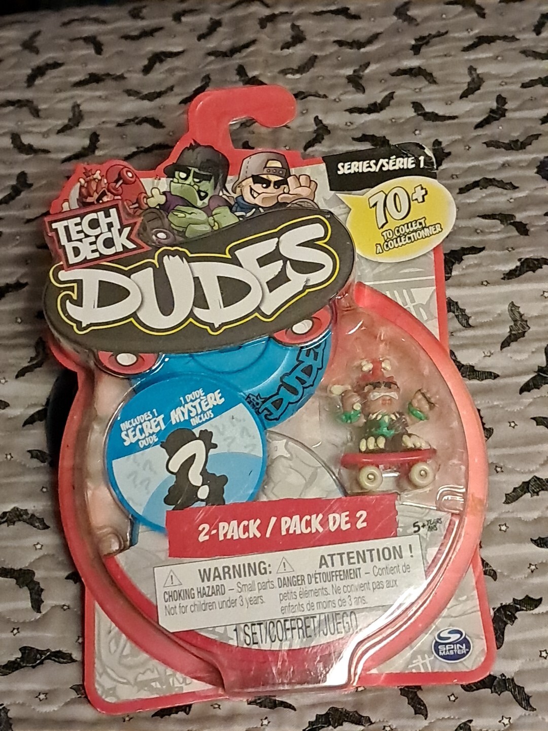 Tech Deck DUDES 2-Pack Series 1 including 1 Mystery Dude Factory Sealed ...