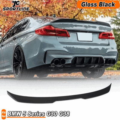 For BMW 5 Series G30 G38 530i 540i F90 M5 Glossy Black Rear Trunk ...
