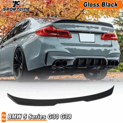For BMW 5 Series G30 G38 530i 540i F90 M5 Glossy Black Rear Trunk ...