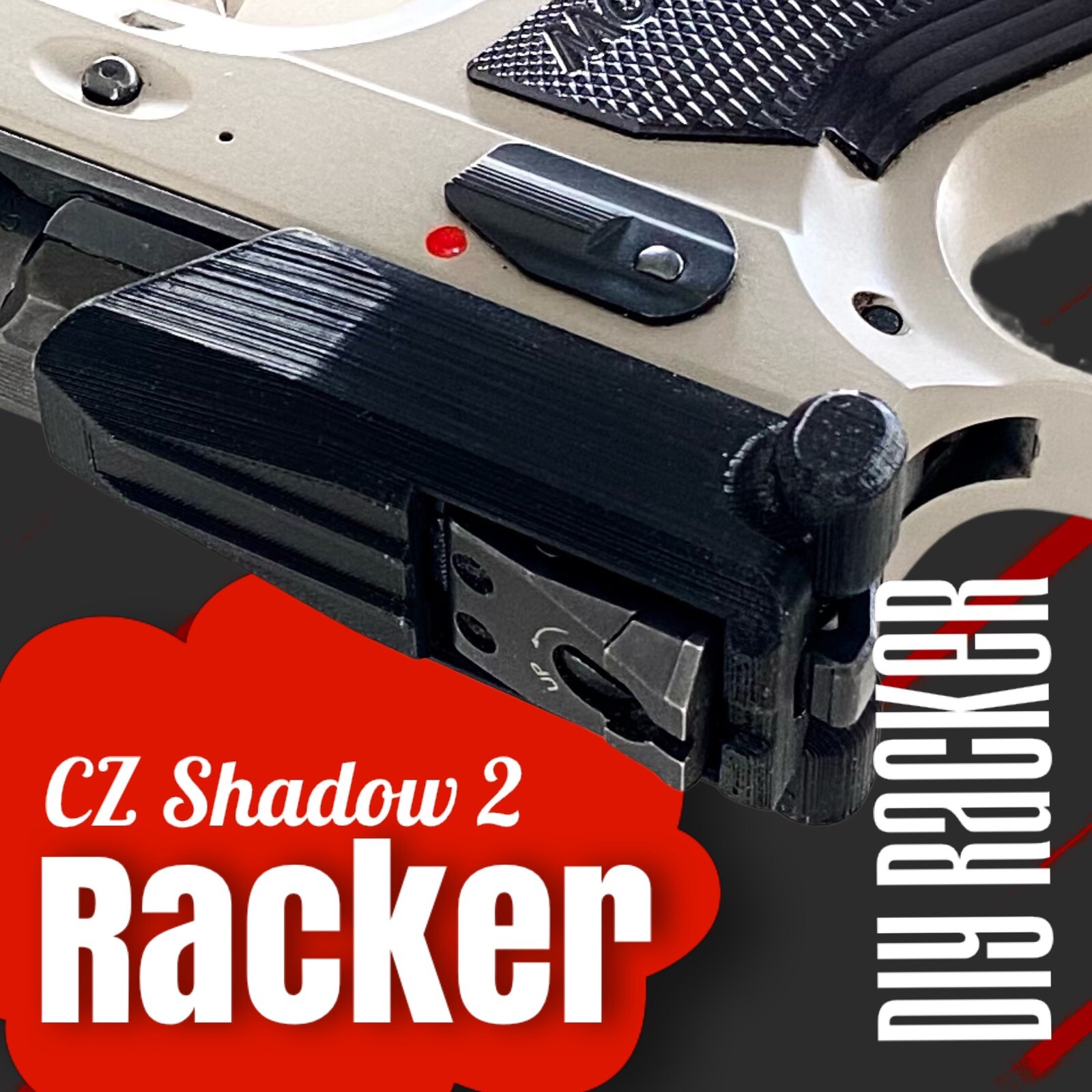 CZ Shadow 2 Slide Racker. DIY Version. No Modification To The Pistol | eBay