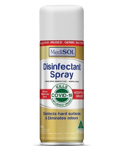 * MediSOL Disinfectant Spray 300g | eBay