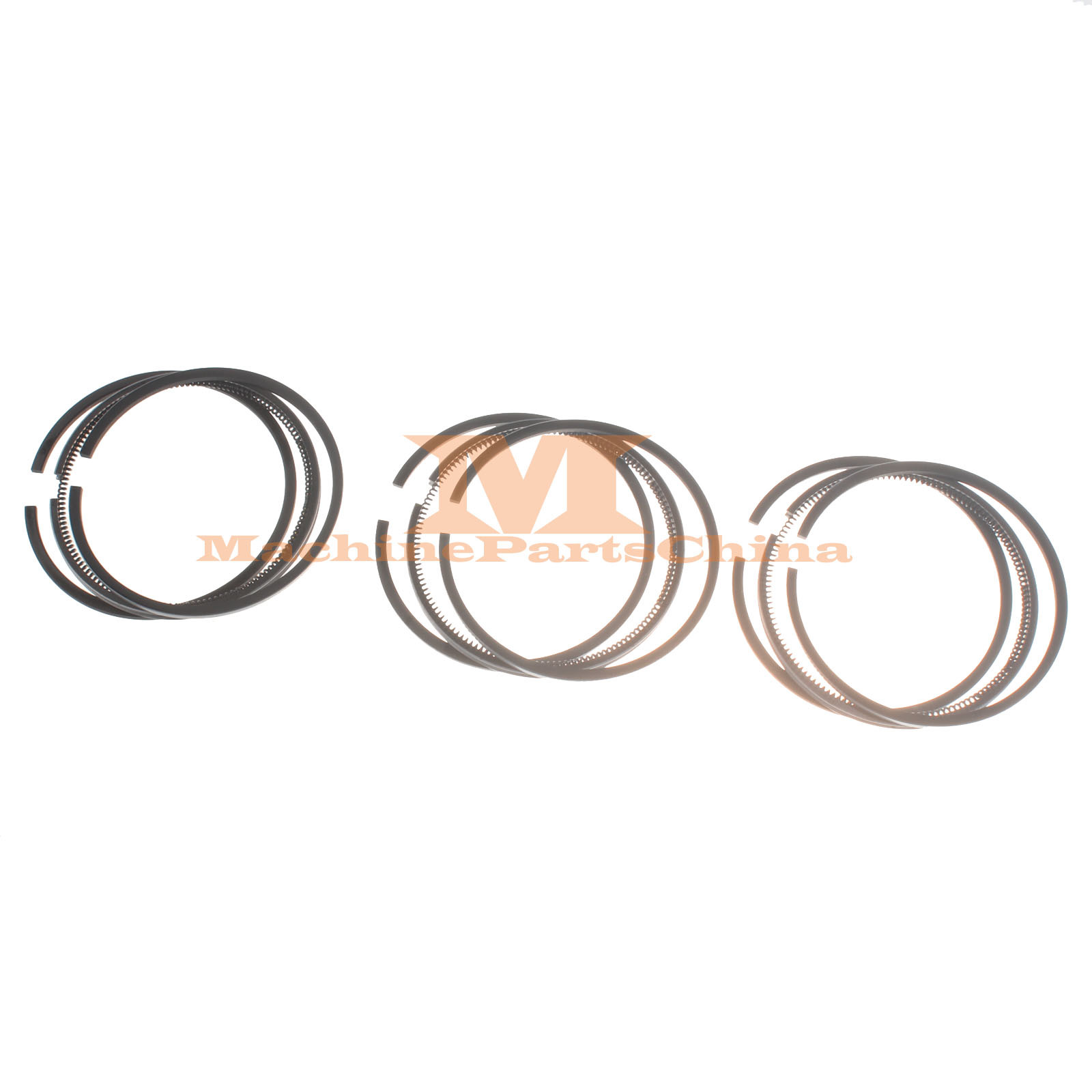 New 3 Sets Piston Ring Set 31A17-00010 for Mitsubishi S3L S3L2 S4L S4L2 ...