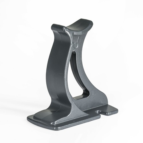 GREY ANTHRACITE Universal Column Radiator Support Feet Cast Iron ...