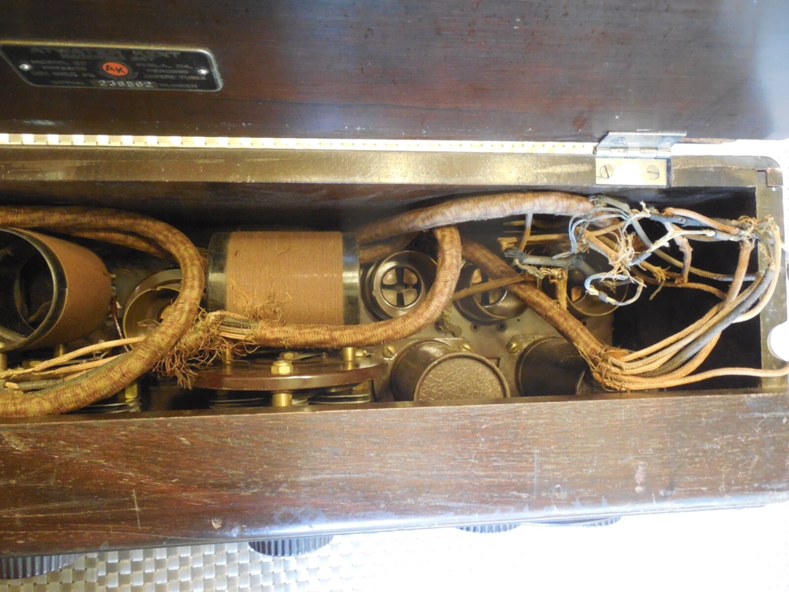 Antique Atwater Kent Model 20 Tube Compact Radio Receiver | eBay