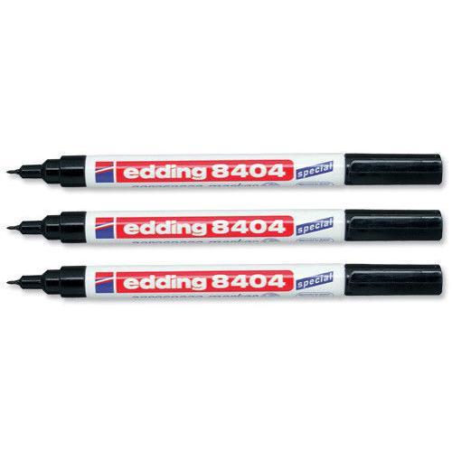 3 X Edding Aerospace Marker Stift - Permanent Marker - Garten Schwarze ...