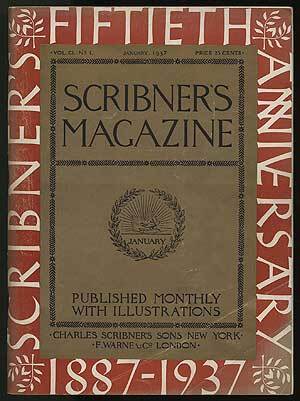 Scribner's Magazine Volume CI Number 1 January 1937 / 1st Edition | eBay