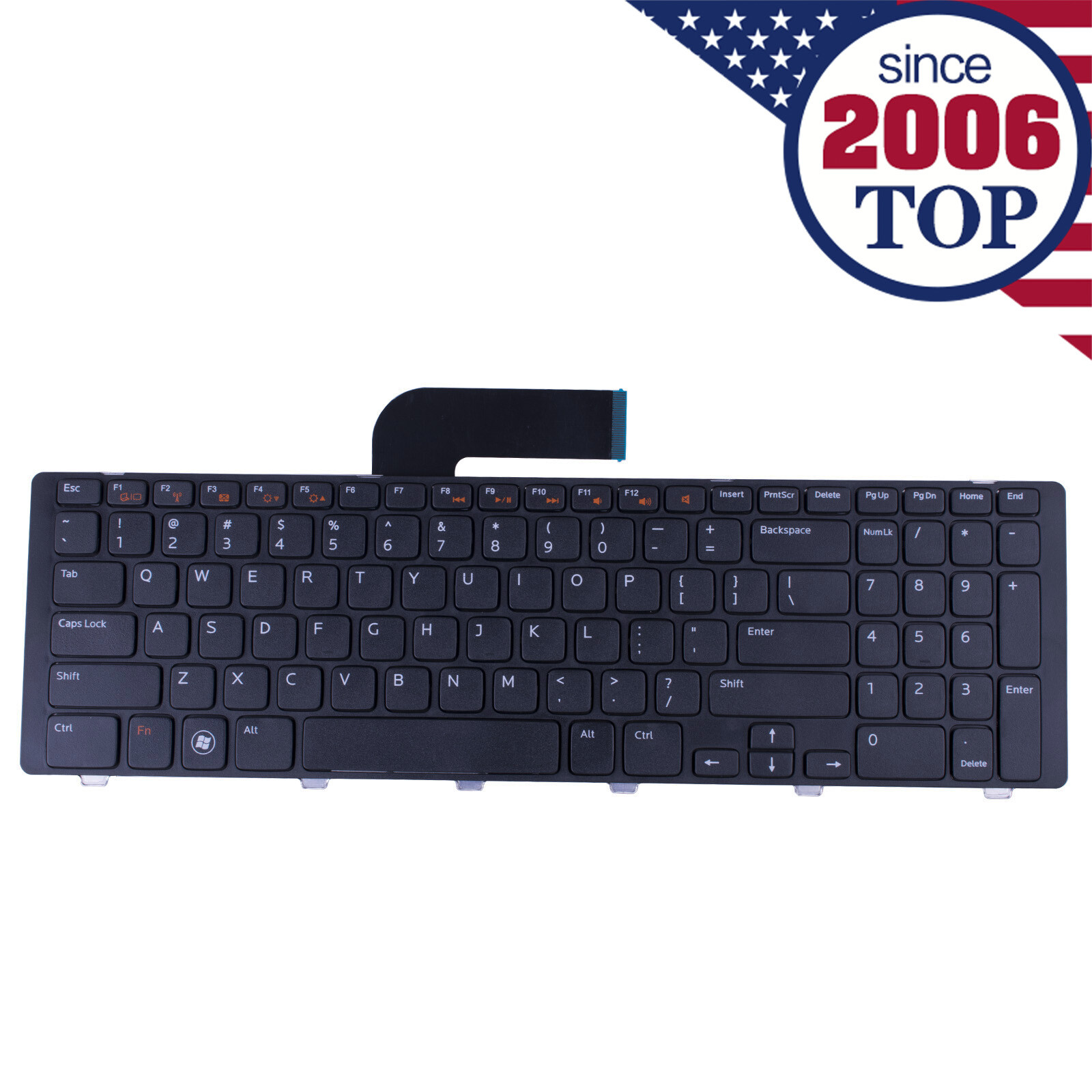 New US Keyboard for Dell Inspiron 17 17R N7110 5720 7720 Vostro 3750 ...