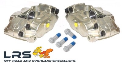 LAND ROVER DEFENDER 90 NON VENTED FRONT CALIPER AND BOLT SET SEB500440 ...