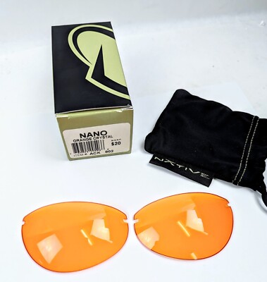 BRAND NEW Native - Nano - Orange Crystal Sunglasses Replacement Lenses ...