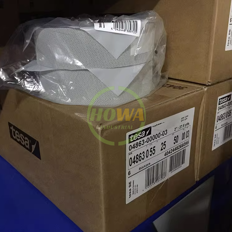 Tesa 4863 silicone rubber particles anti-skid tape rollers covered with ...