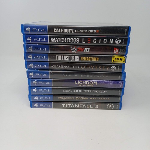 Lot of 10 Sony PlayStation 4 PS4 Games | eBay