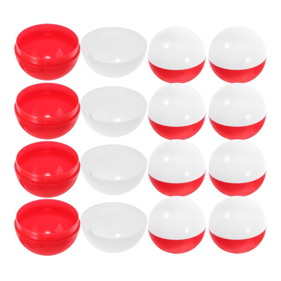 25pcs Capsule Vending Round Fillable Bauble Sphere 65 mm Empty Gumball ...