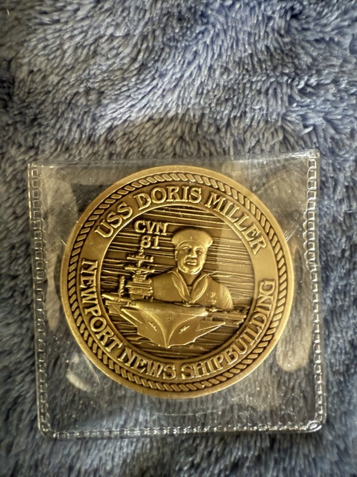 CVN 80 USS ENTERPRISE & CVN 81 USS DORIS MILLER CHALLENGE COIN | eBay