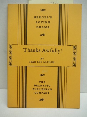 Thanks, Awfully! Comedy/Farce 9780871296542 | eBay