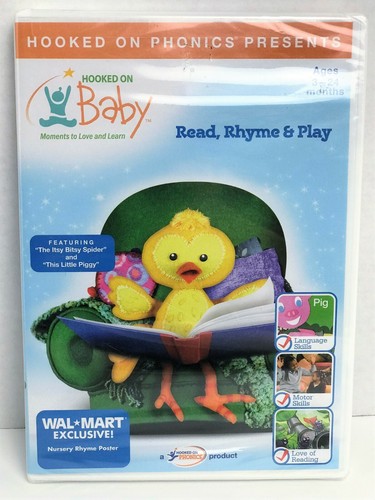 Hooked On Baby Read Rhyme & Play DVD Hooked On Phonics Ages 3-24 months ...