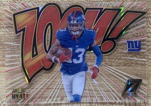JALIN HYATT 2023 ZENITH ZOOM! SSP CASE HIT ACETATE GIANTS RC #33! | eBay