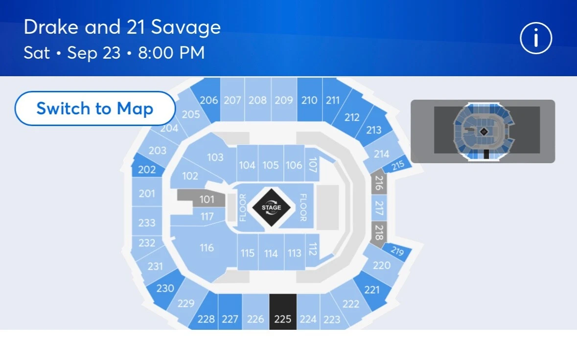 Savage Arena Seating