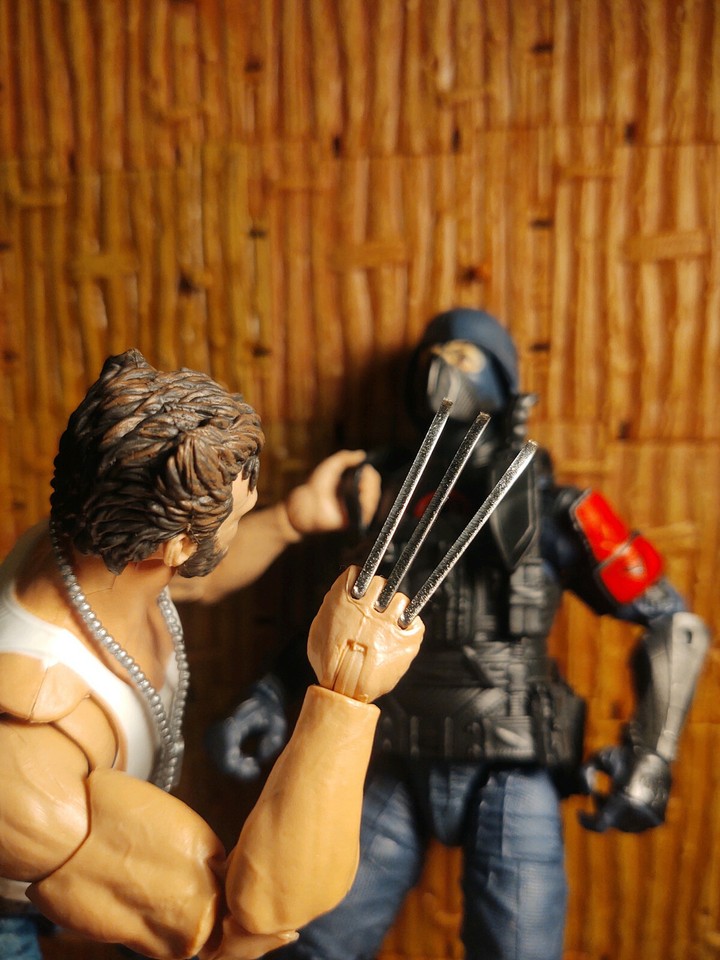 Marvel Legends Wolverine Custom Metal Claws Style 3 Stainless Steel 6 ...