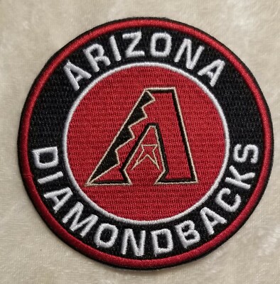 Arizona Diamondbacks Round 3.5" Iron On Embroidered Patch~Free Tracking ...